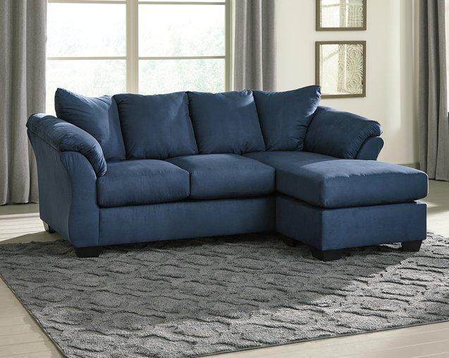 Ashley blue couch store